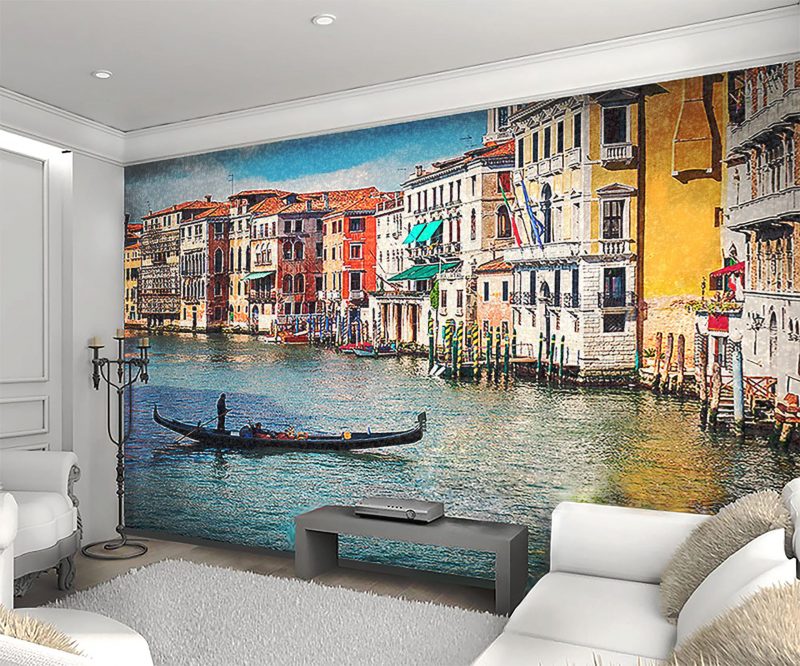 Custom wallpaper, digitally printed – Sixcolors